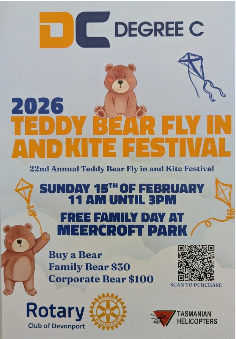 Teddy Bear Fly In and Kite Festival - Sea FM Devonport